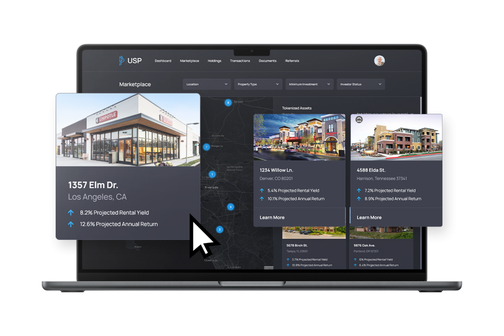How It Works | USP | Tokenized Real Estate